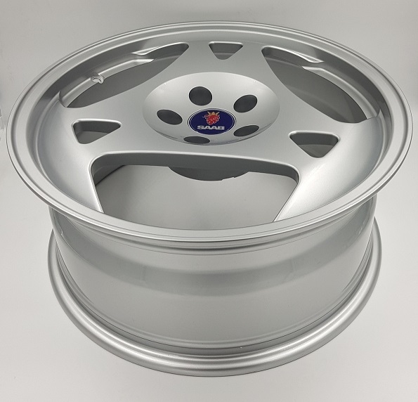 Complete set of 4 FORGED SAAB Aero wheels in 19 for saab 900,9.3 and 9. ...